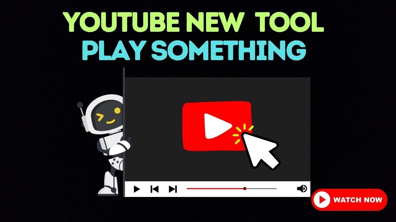 YouTube's New 'Play Something' Button! - YouTube
