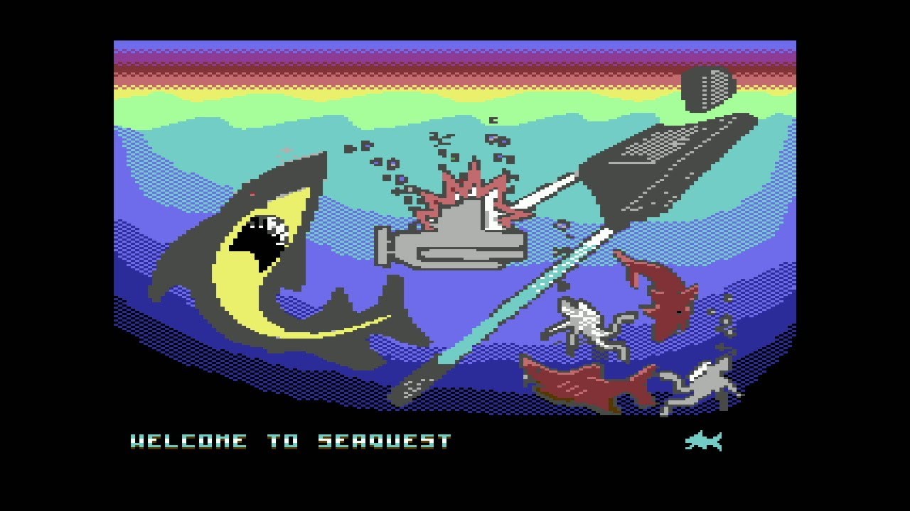 Seaquest (Atari 2600 to C64 port) - YouTube
