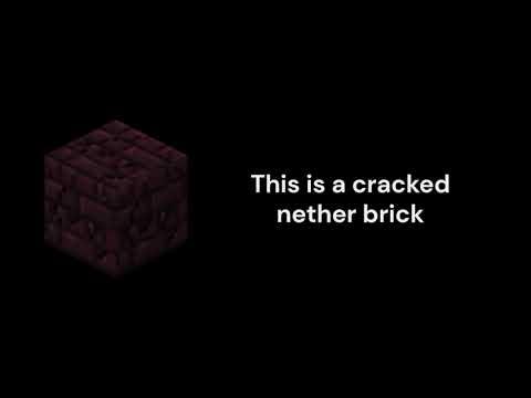 Cracked Nether Brick - Minecraft - YouTube