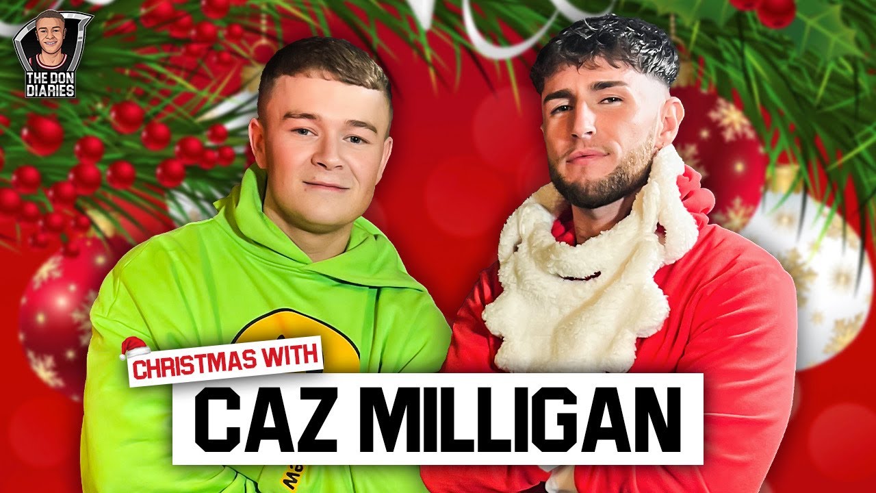 CHRISTMAS WITH CAZ MILLIGAN | Don Diaries XMAS Special - YouTube
