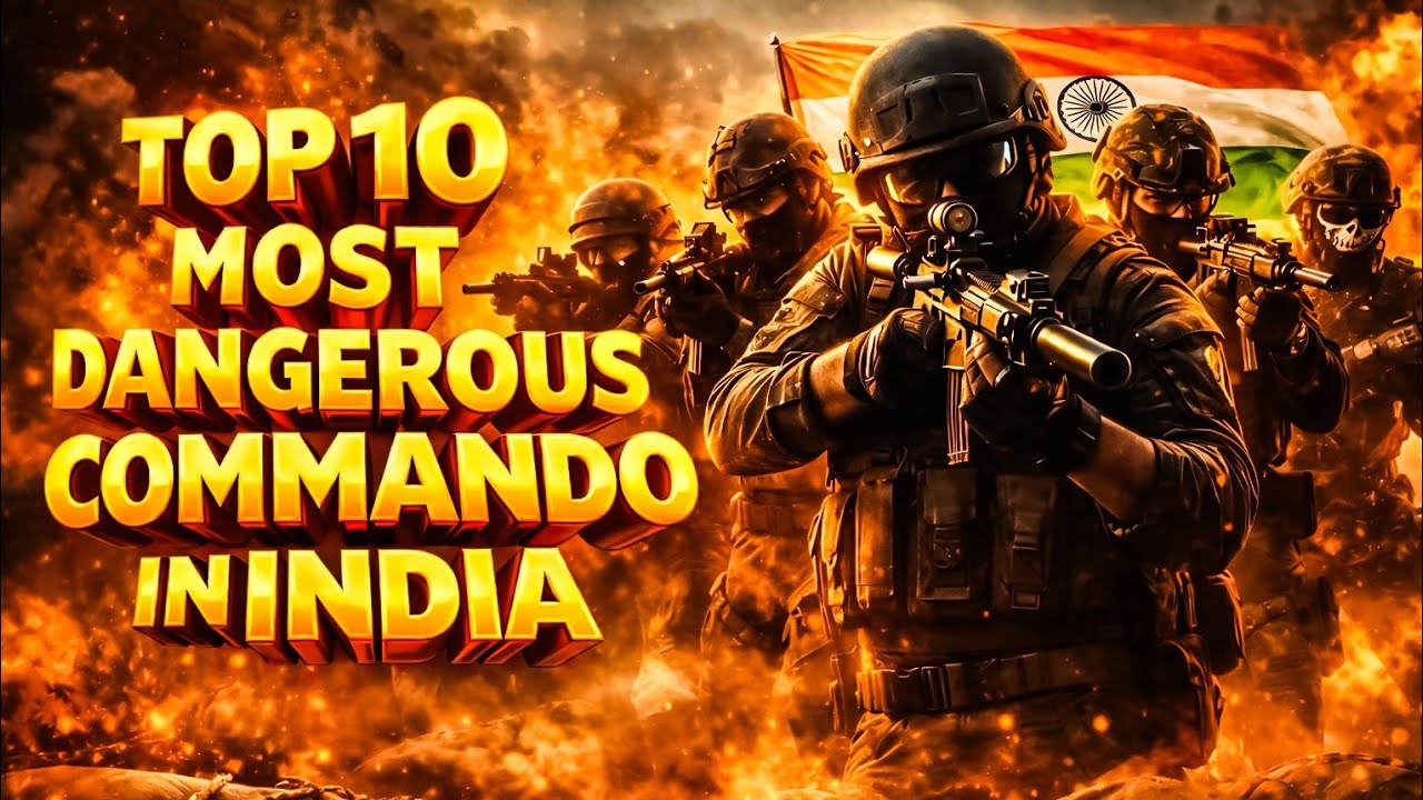 Top 10 😱Dangerous Commando Forces in the world in 2025 || Marcos, Navy ...