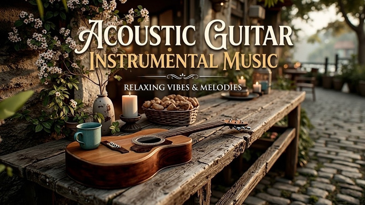 Relaxing Acoustic Guitar Instrumental | Peaceful Guitar Vibes & Calm ...