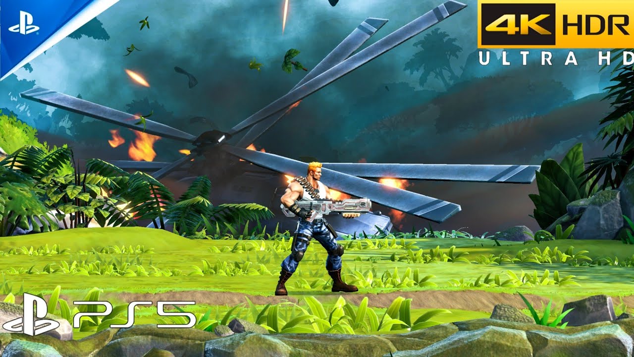 Contra: Operation Galuga (PS5) 4K 60FPS HDR Gameplay - YouTube