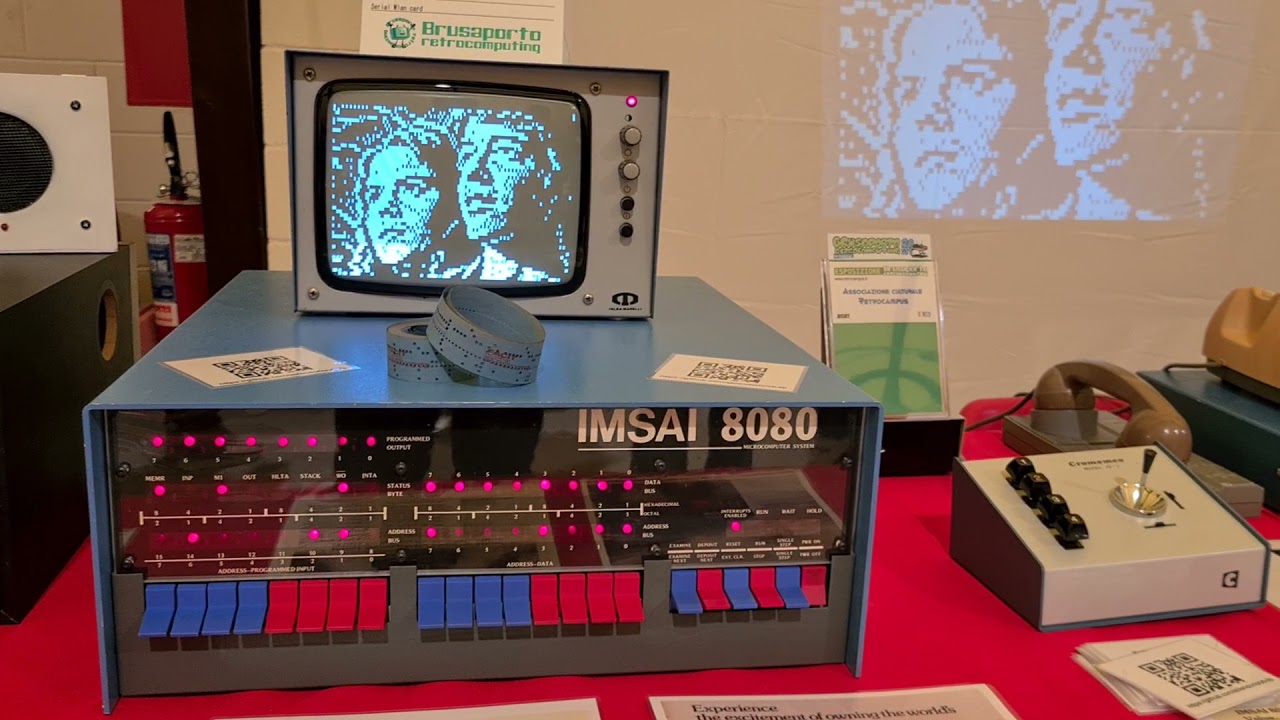 LIVE - WarGames (WOPR) on real IMSAI 8080 hardware with VTI - YouTube