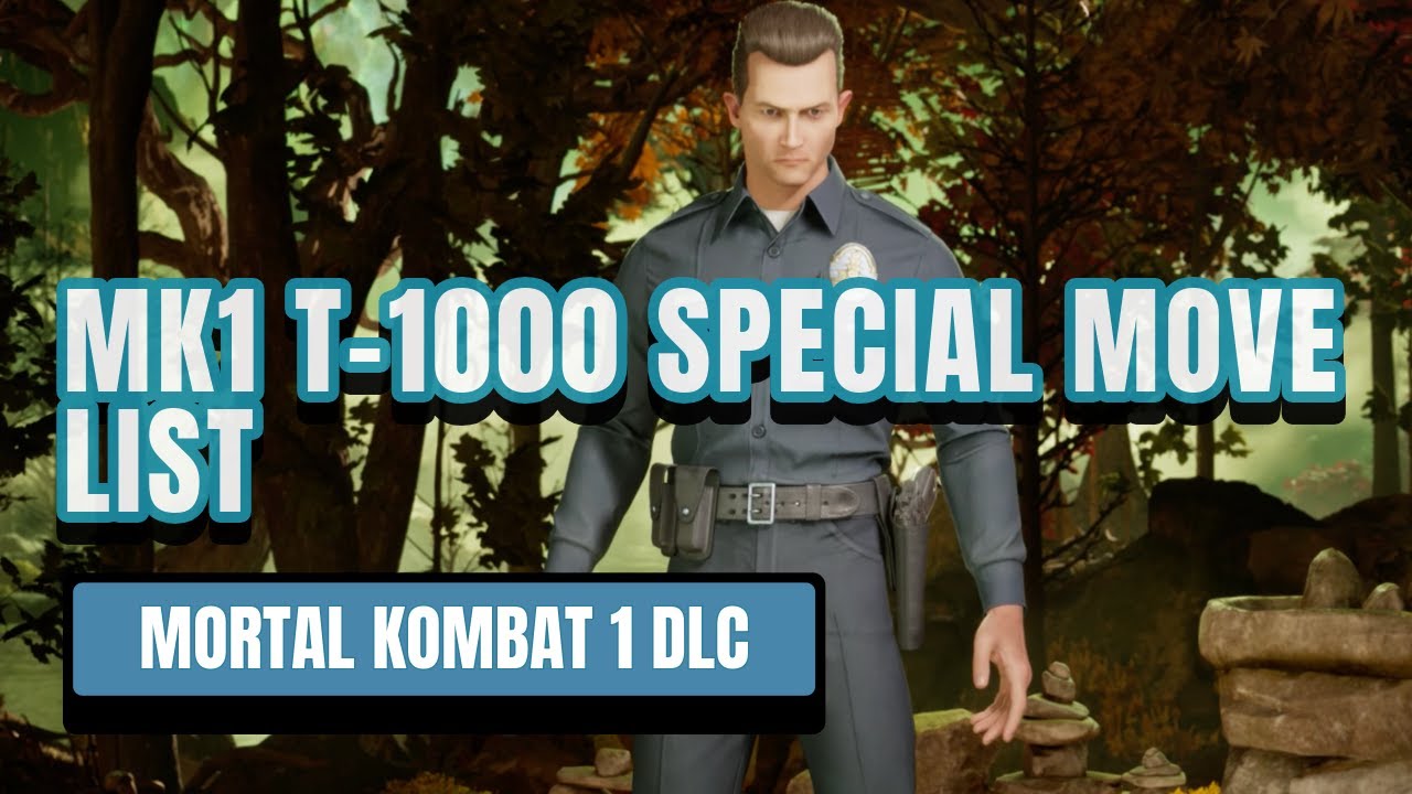 MK1 T-1000 SPECIAL MOVE LIST! (Mortal Kombat 1 Combos & Fatalities ...