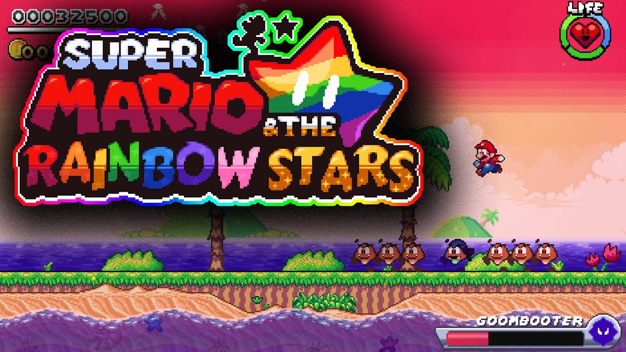 New Fan Made Mario Game! Super Mario & the Rainbow Stars! - YouTube