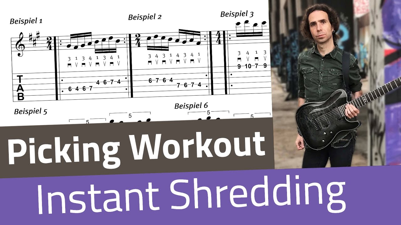 Instant Shredding: Picking Workout - YouTube