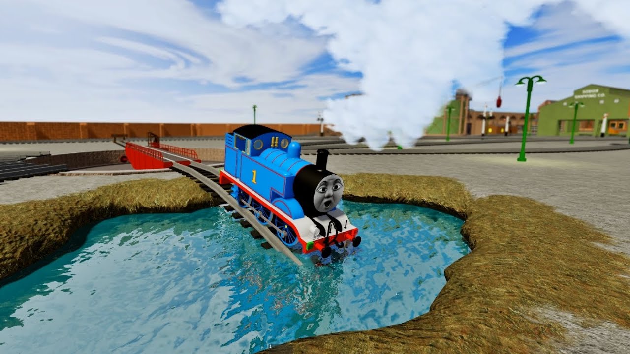 THOMAS THE TANK Crashes Surprises DAVID MITTION MAP! Accidents Will ...