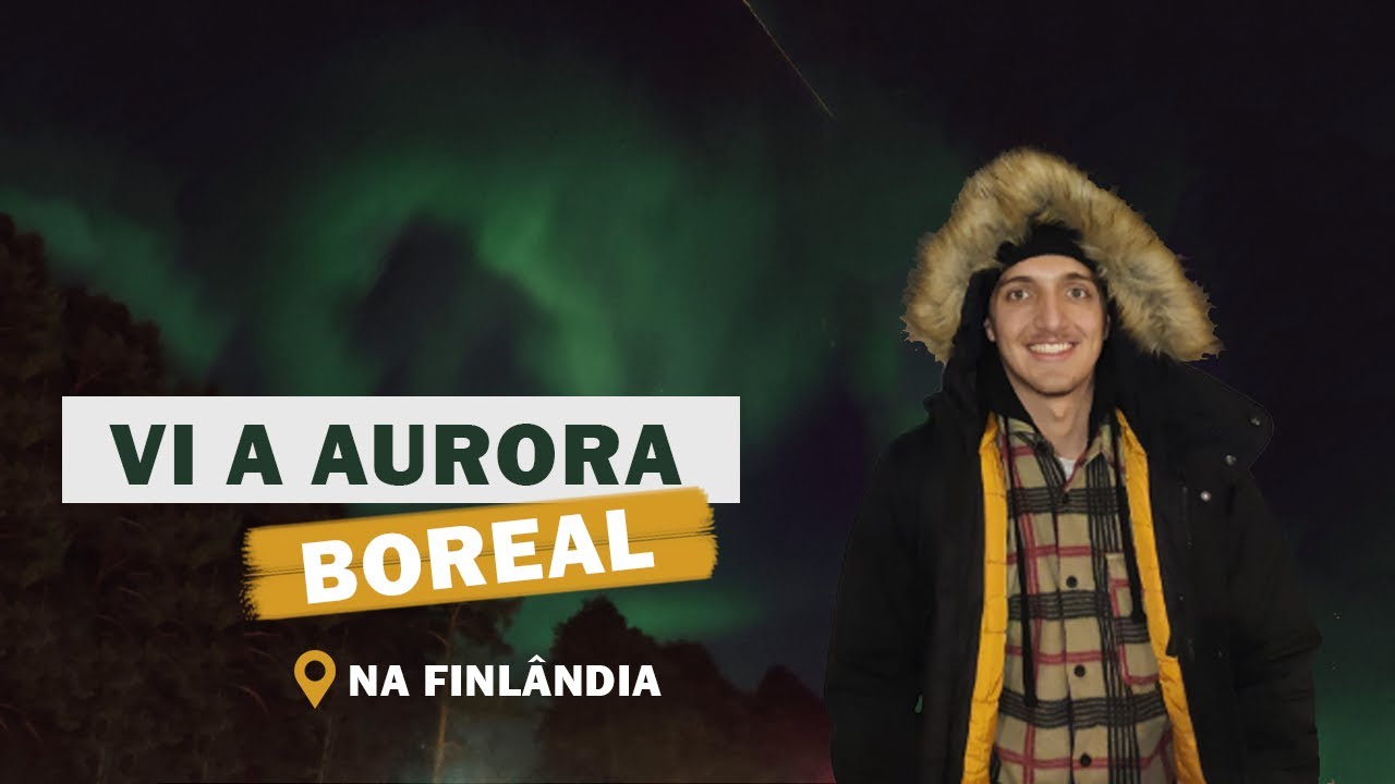 VI A FAMOSA AURORA BOREAL AO VIVO! - YouTube