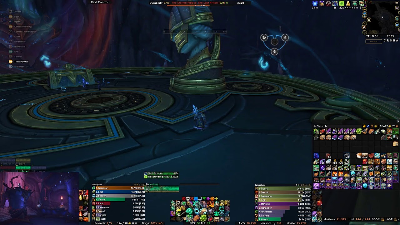 Azshara's Eternal Palace Heroic - Azshara - YouTube