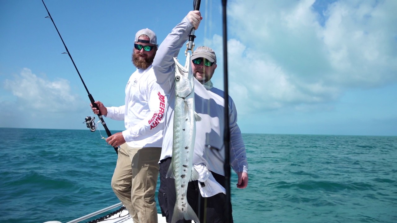 Barracudas and Mutton Snapper Fishing In Key West Using Artificial ...