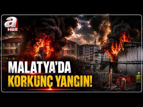 Malatya’da İşçilerin Kaldığı Konteynerde Yangın Paniği | A Haber