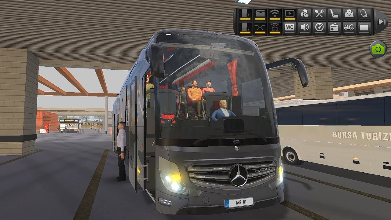 Bus Simulator Ultimate|zuuks bus|bus game|mobile gameplay| - YouTube