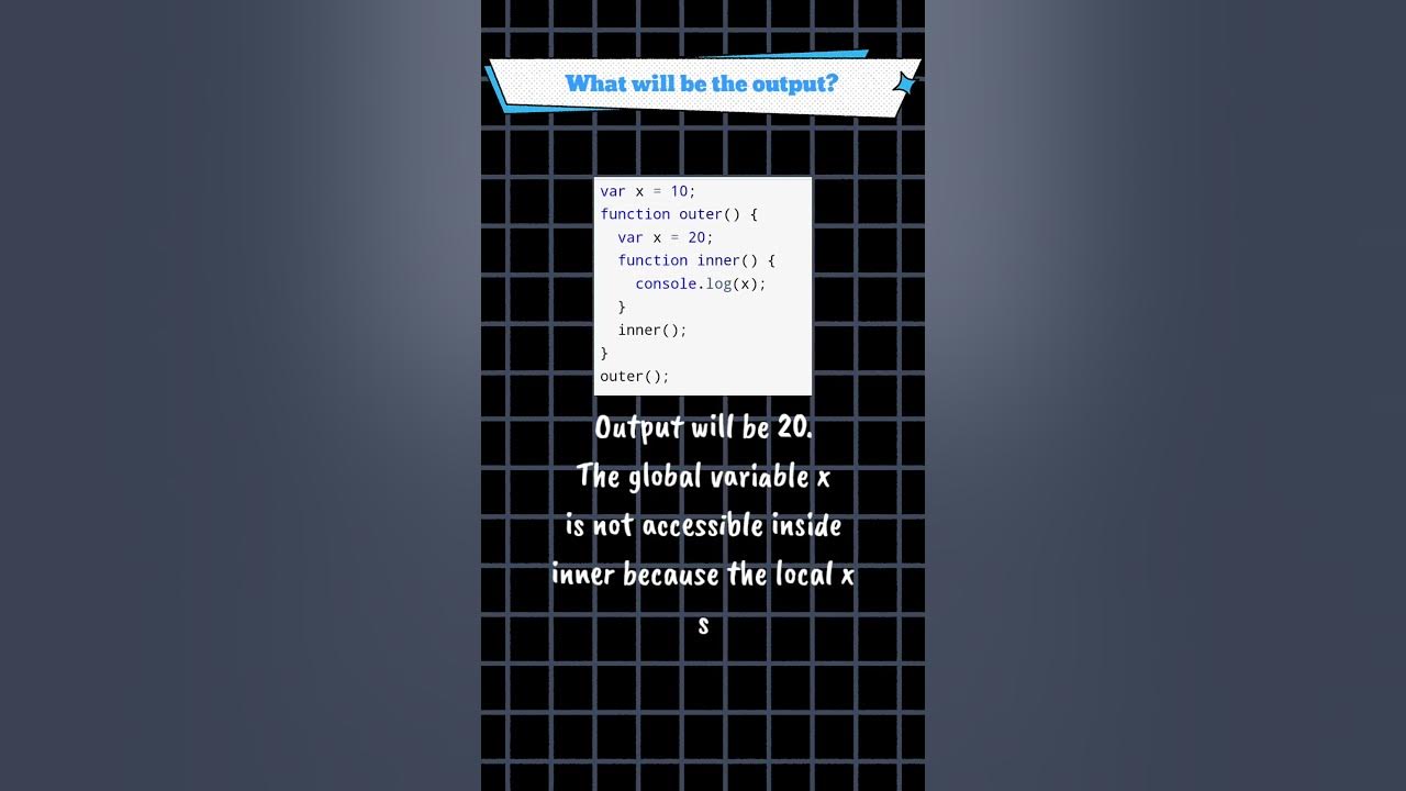 Daily Question - 80 | Find the output ? #codelife #dailyquestion #shorts #javascript #error # ...