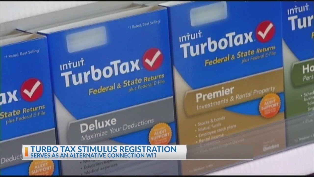 Turbo Tax launches free stimulus registration product - YouTube