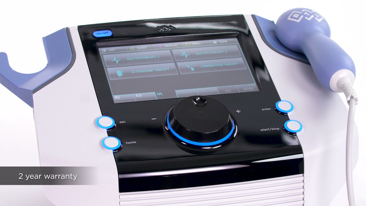 BTL-4825 Premium Ultrasound & Stim Combo - YouTube