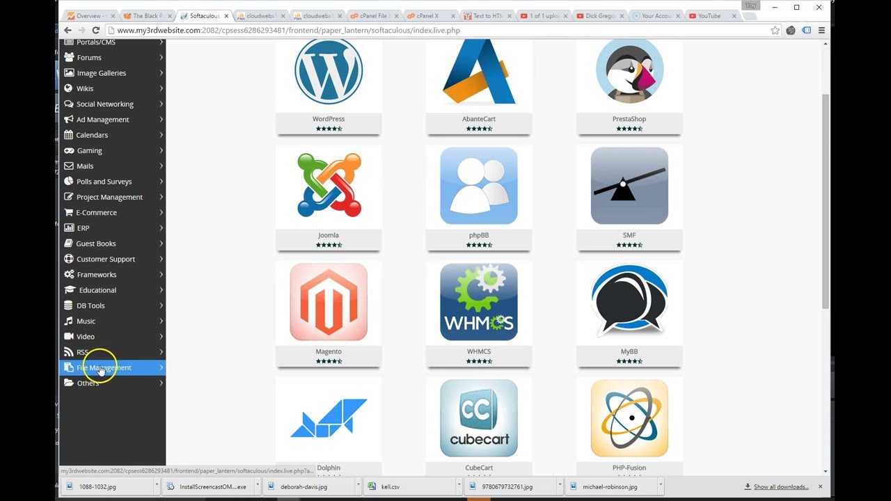 Installing Wordpress On A Self Hosted Website YouTube installing-wordpress-on-a-self-hosted-website-youtube