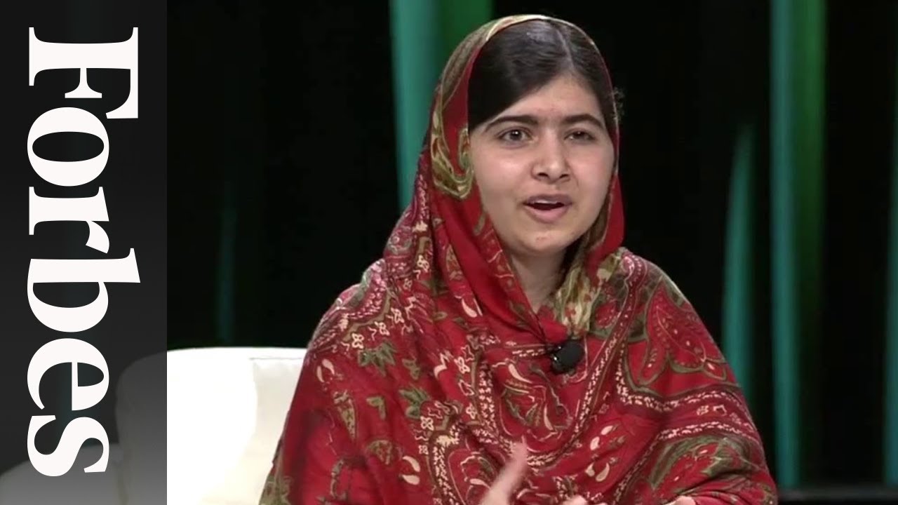 Malala: My Brothers Like To Annoy Me | Forbes - YouTube