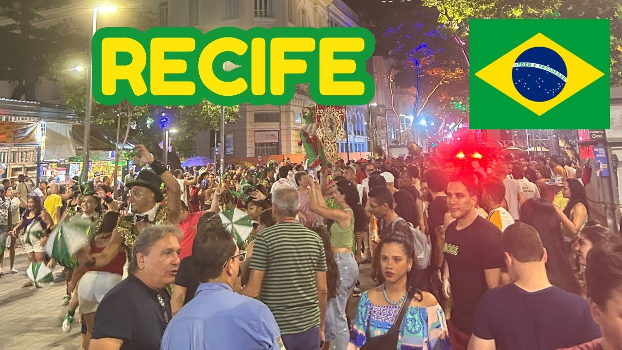 🇧🇷 You will be SURPRISED! 🎉 Nightlife and Parties in RECIFE, Brazil ...