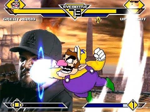 SK MUGEN - Great Wario (Me) vs Uppercut - YouTube
