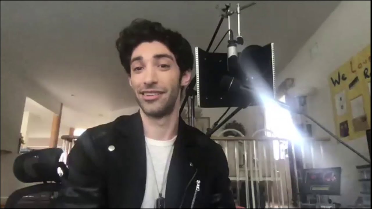 Robbie Rosen begins UNMB Zoom meeting by performing "Hero" to ...