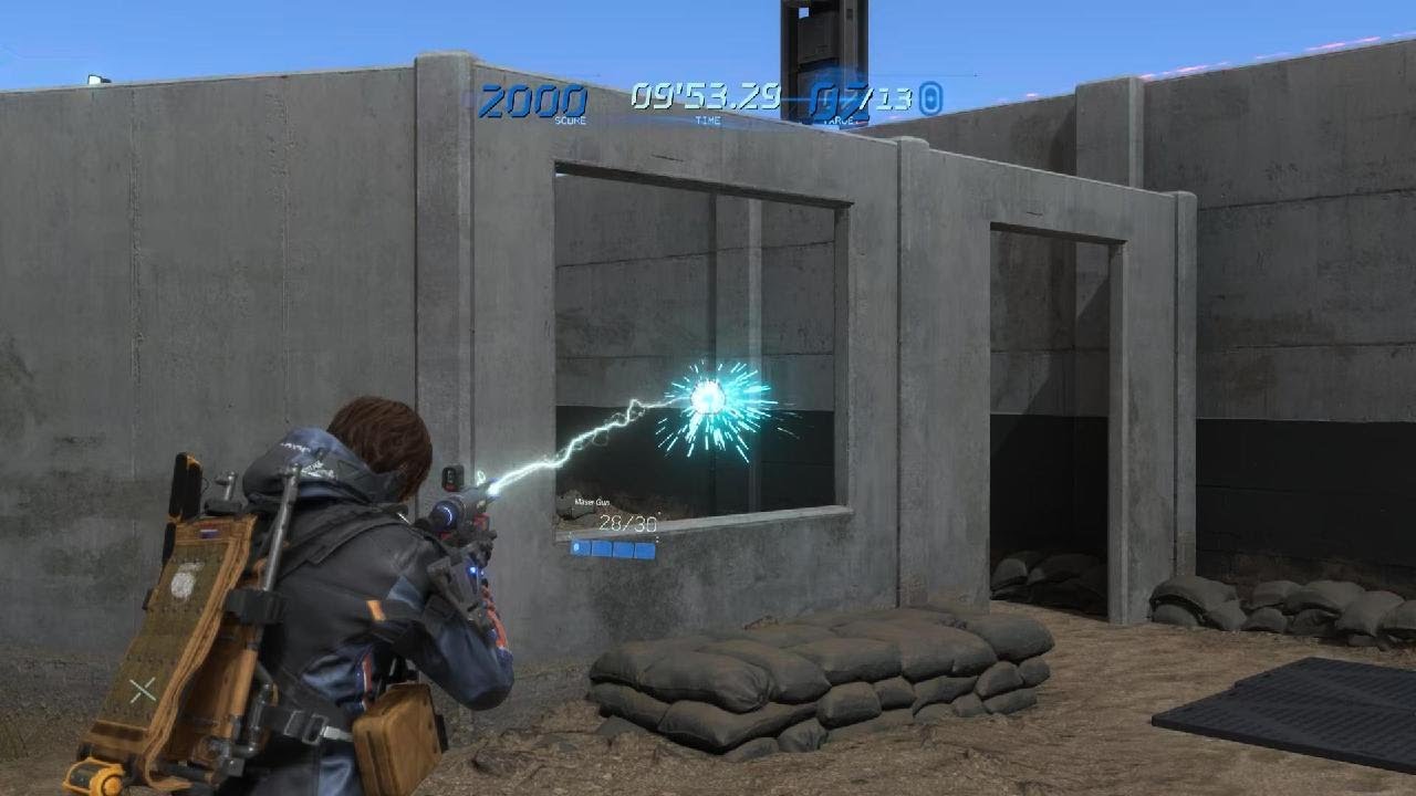 DEATH STRANDING DIRECTOR'S CUT - Ranked Maser Gun Drill 1% Run - YouTube