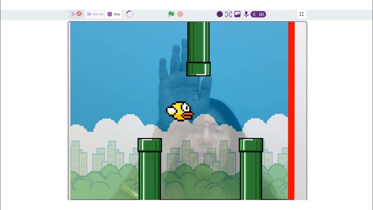 pictoblox flappy bird game - YouTube
