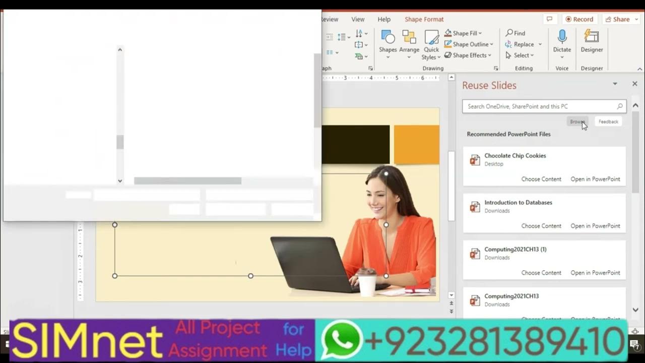 PowerPoint 2021In Practice Ch1 Guided Project 1 |#simnet | Ch1 Guided Project 1 - YouTube
