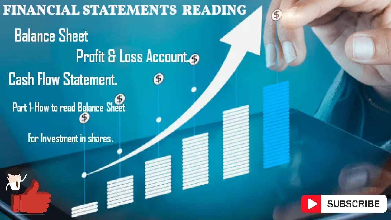 How To Read Financials - Balance Sheet | Detailed Explained In Hindi ...