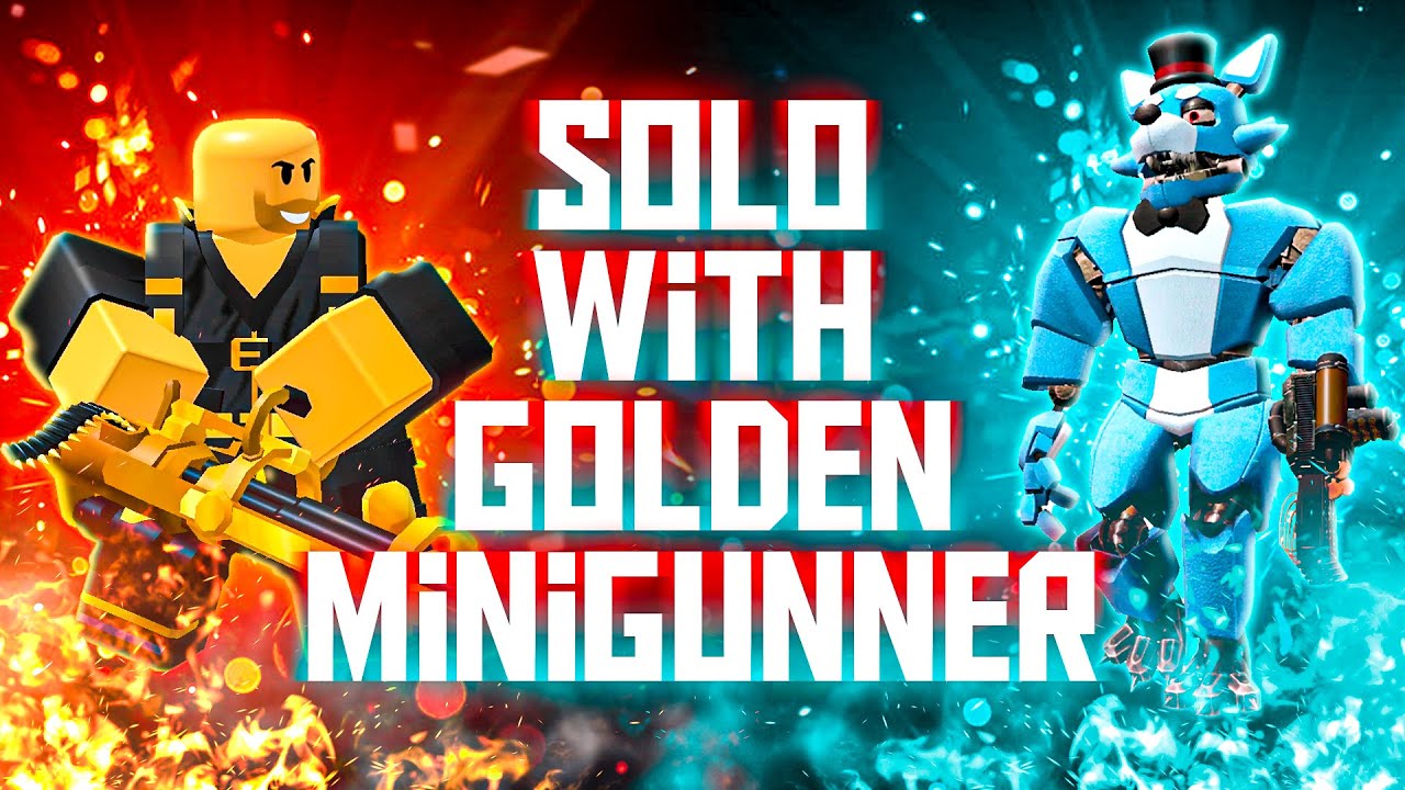 PIZZA PARTY SOLO TRIUMPH with GOLDEN MINIGUNNER | Tower Defense ...
