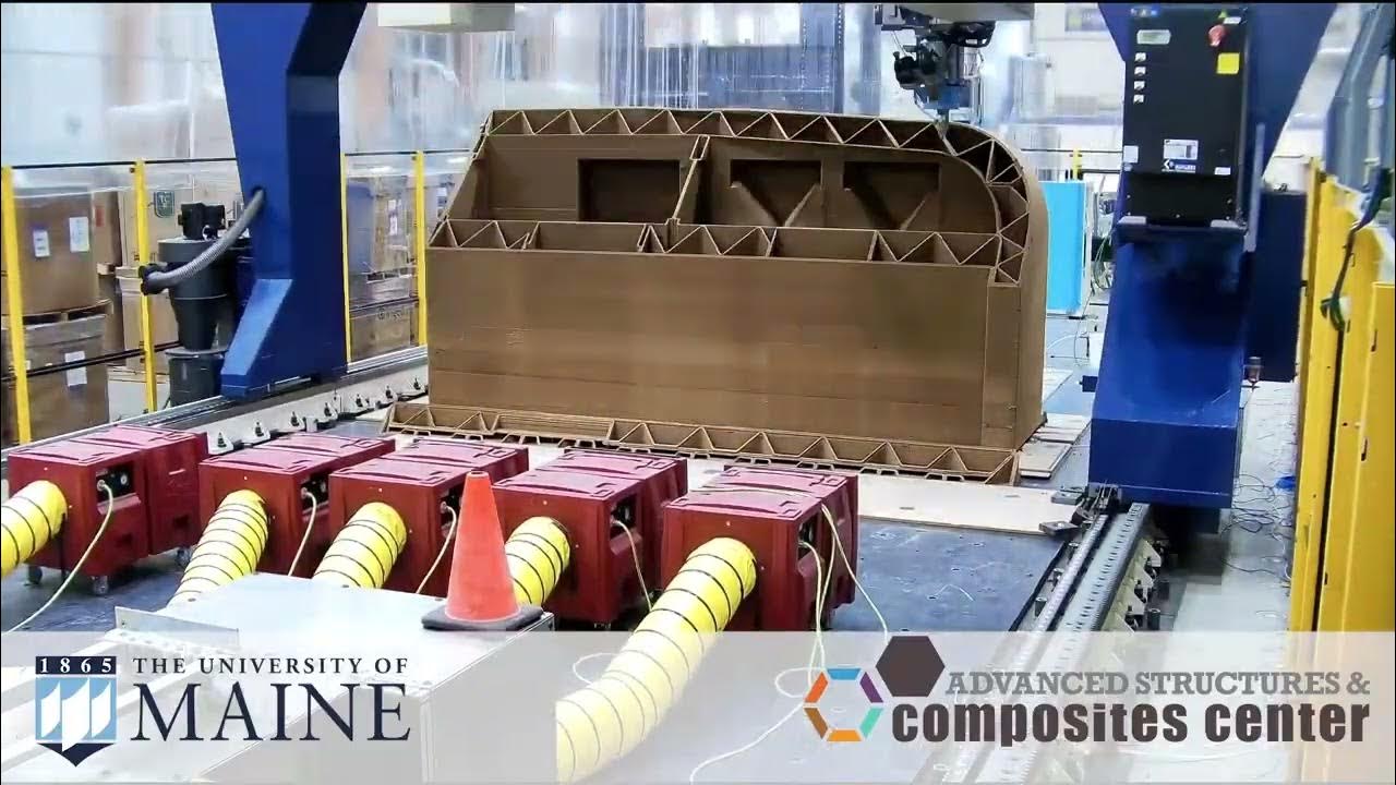 University of Maine's BioHome3D House 3D Printed with MasterPrint® - YouTube