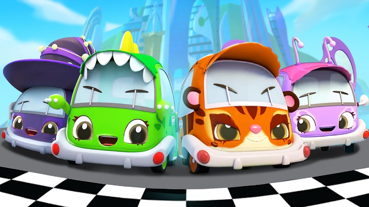 Little Cars Change Colors | Learn Colors | Monster Truck | Kids Song ...