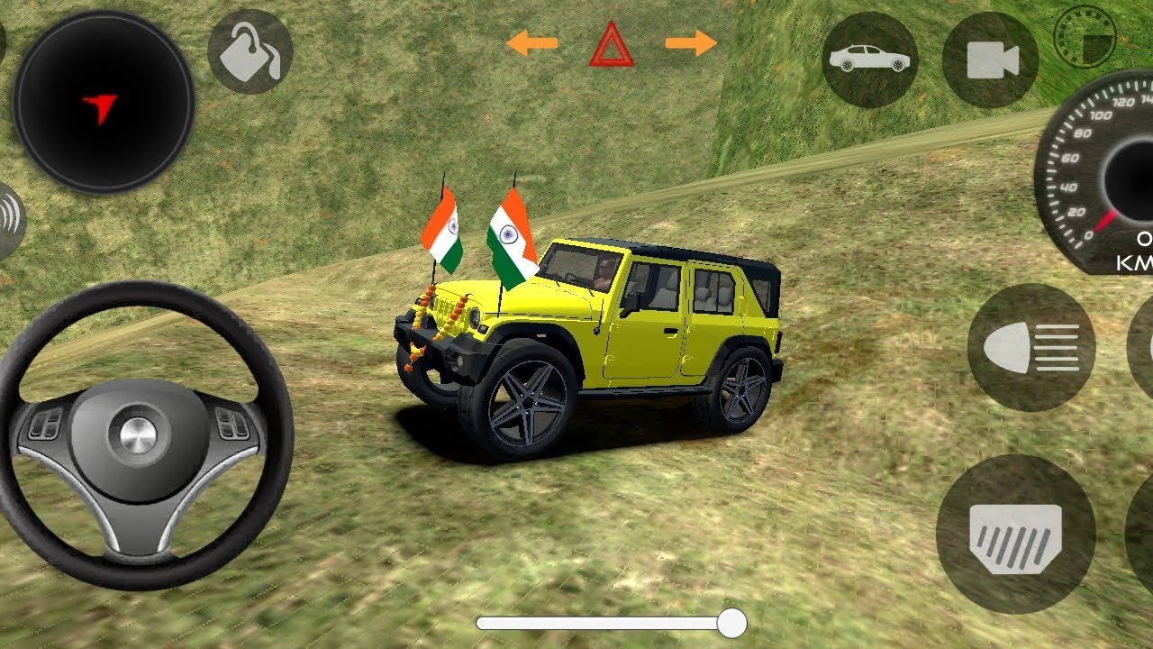 yellow colour Thar 4x4 New colour Thar 💥. New model modified Thar - YouTube