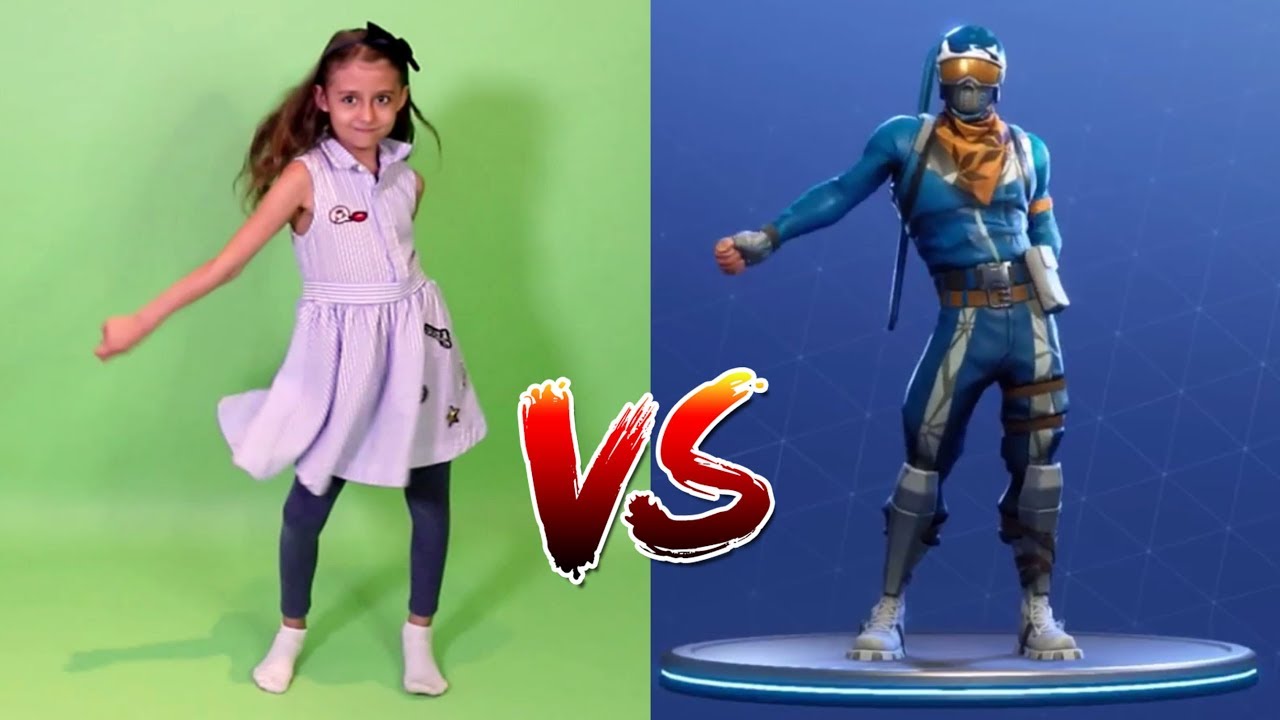 FORTNITE DANCES CHALLENGE! - (Real Life) - YouTube