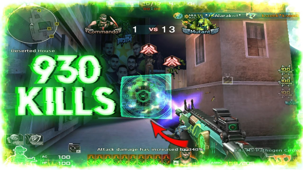 CrossFire West: CBJ-MS-Pathogen Circle - Hero Mode X Gameplay - YouTube