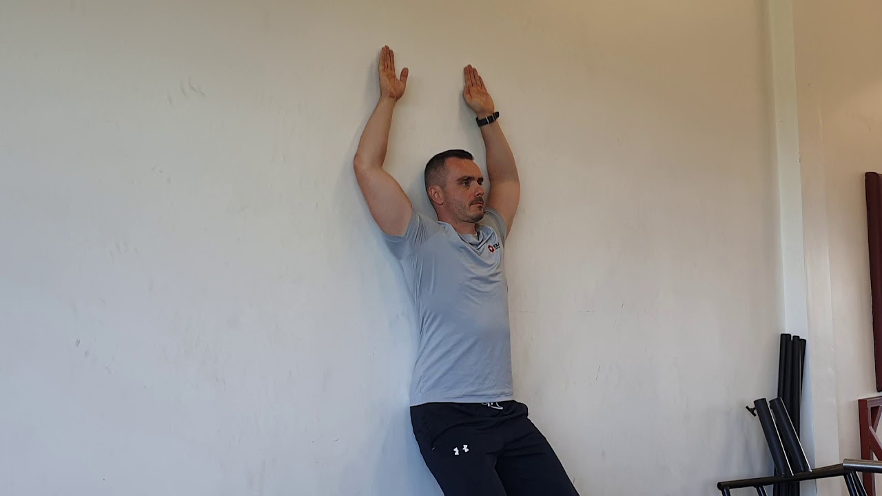 wall slides - YouTube