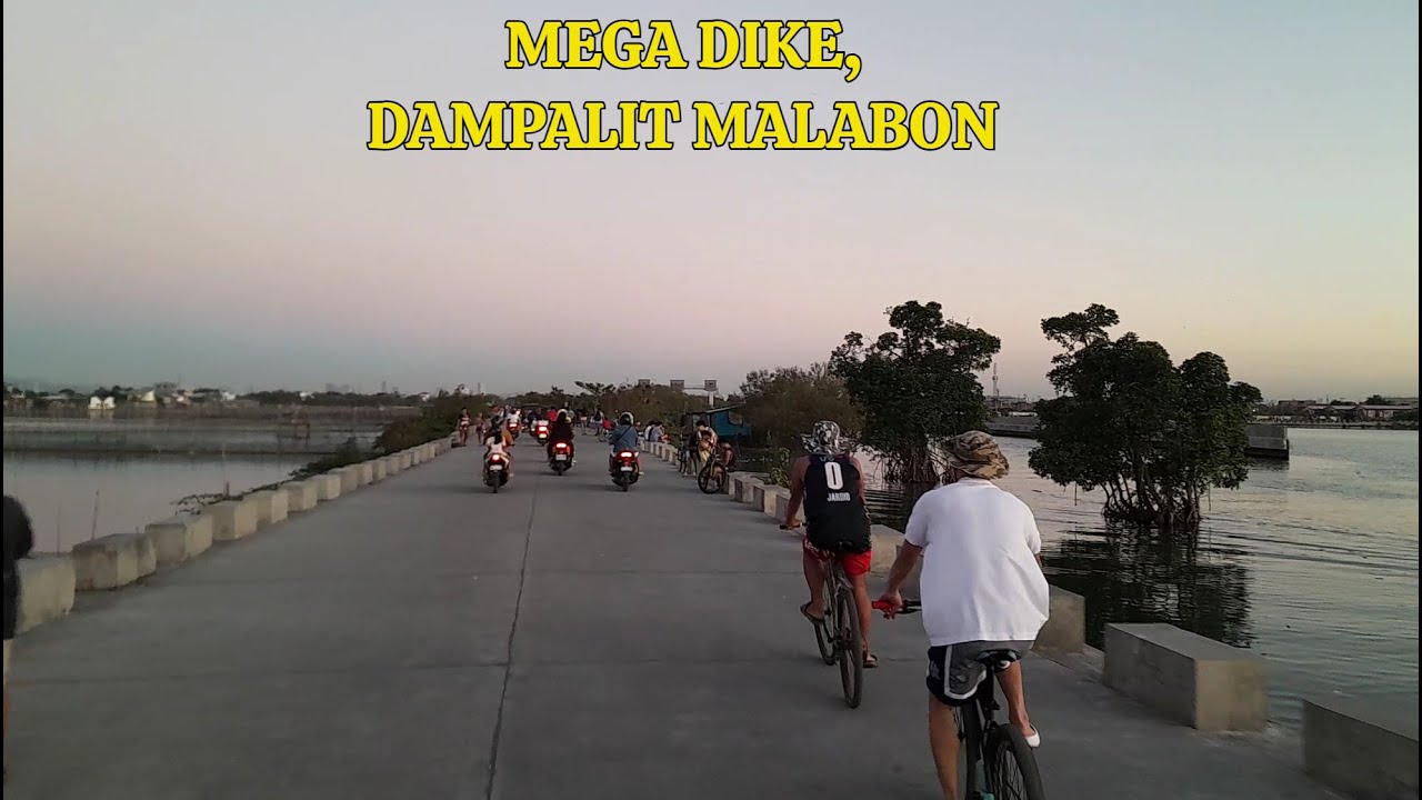 Mega Dike Dampalit Malabon Tour #1 | Allan and Mary Adventures - YouTube
