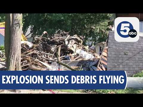 Zwei Verletzte bei gewaltiger Hausexplosion in Canton