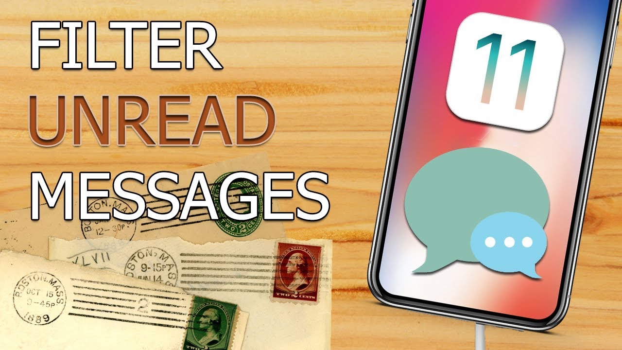 How To Filter Unread Messages In IPhone Mail iOS 11 YouTube How To Filter Unread Messages In IPhone Mail iOS 11 YouTube