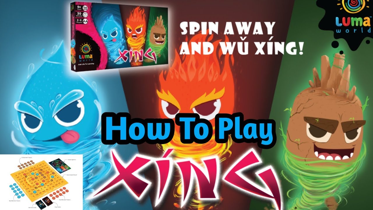 How To Play XING Game | Luma World | Best Board Game | 2 - 6 player ...