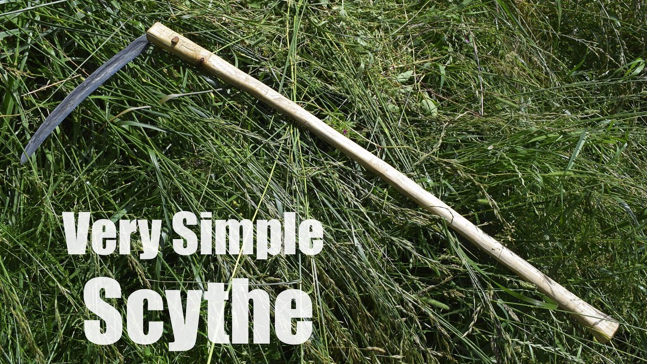 Blacksmithing - Forging a simple Scythe - YouTube