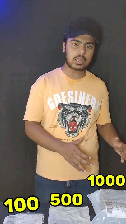 100 to 1000 mystery box 🤑||which 1 is better?? #shorts #ytshorts - YouTube