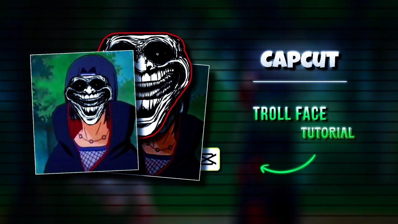 Instagram Trending Troll Face Video Editing Tutorial || Capcut Tutorial ...
