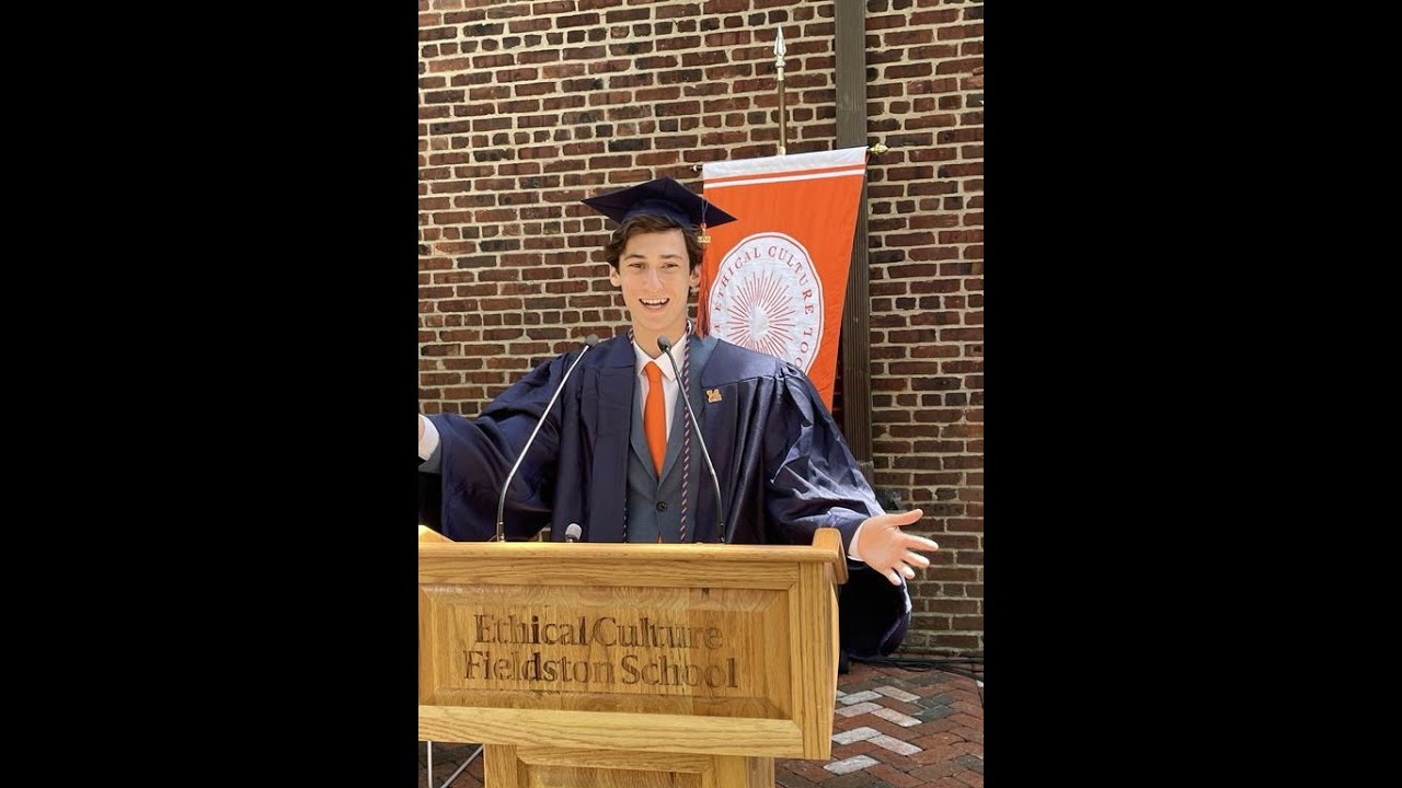 Fieldston Class of 2022 Graduation Speech: Asher Zemmel - YouTube