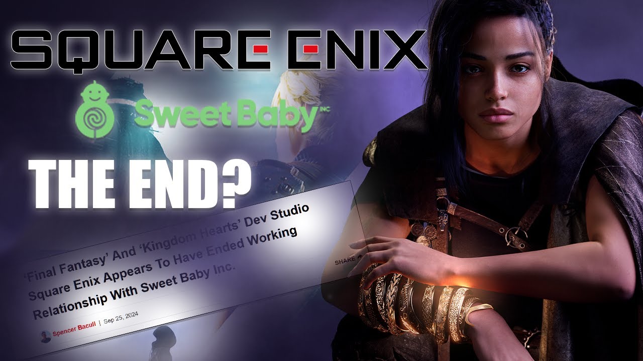 Square Enix ends relationship with Sweet Baby Inc. - YouTube