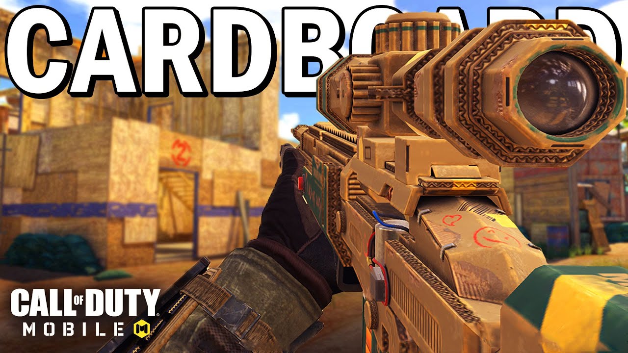 COD Mobile... But It's All Cardboard... 😶 - YouTube