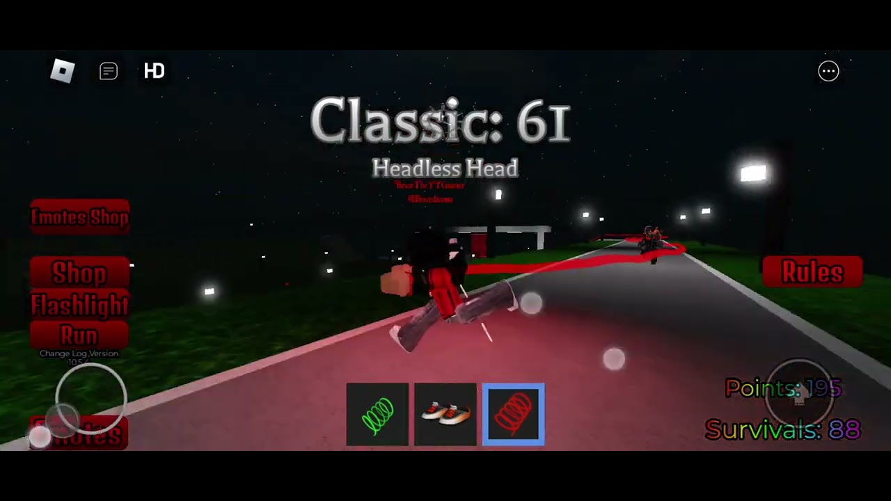 Roblox The Horror Survival: Headless Head - YouTube