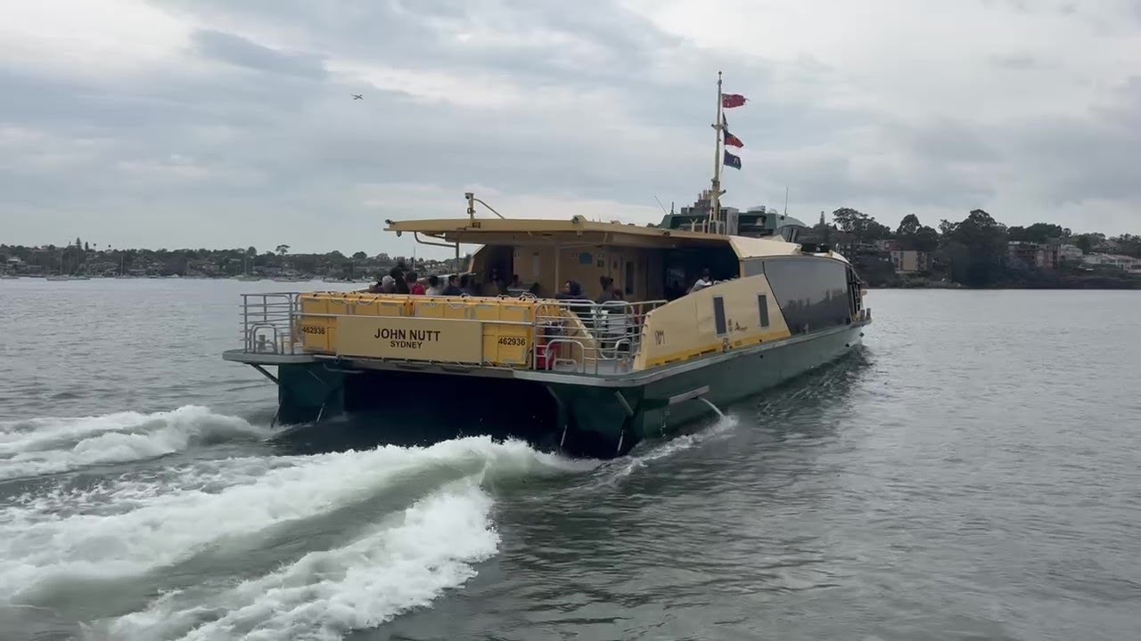 2190ST Transport Vlog 823: [Transdev Sydney Ferries] Huntley’s Point ...