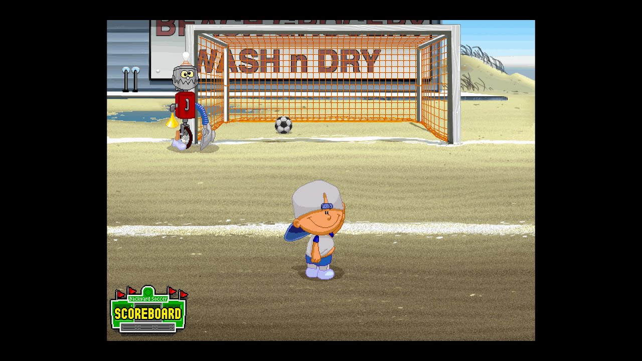 Backyard Soccer 98 Remaster Penalty Kick 23 - YouTube