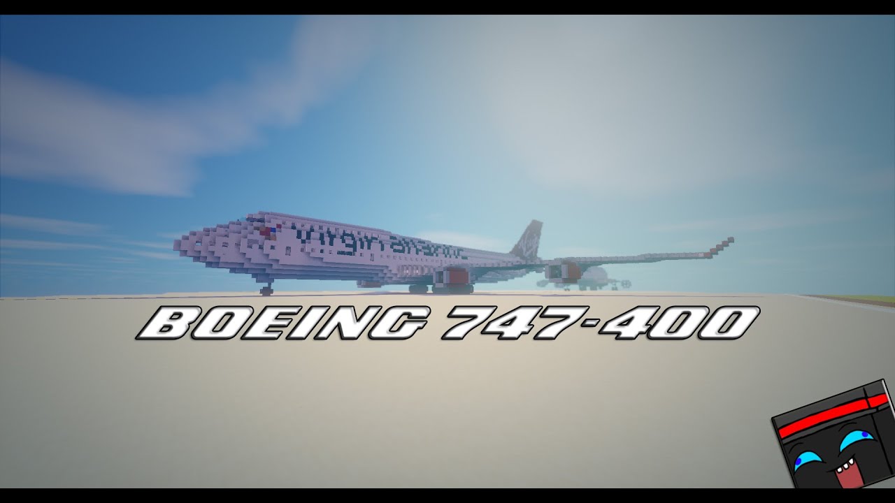 Boeing 747-400 Remake + Liveries! | Minecraft - YouTube